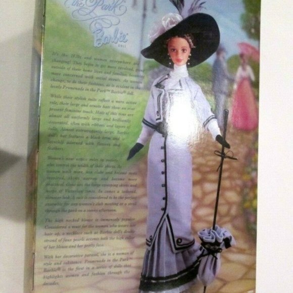 Barbie | Accents | Nib Vintage 9s Promenade In The Park Barbie Doll 997 ...